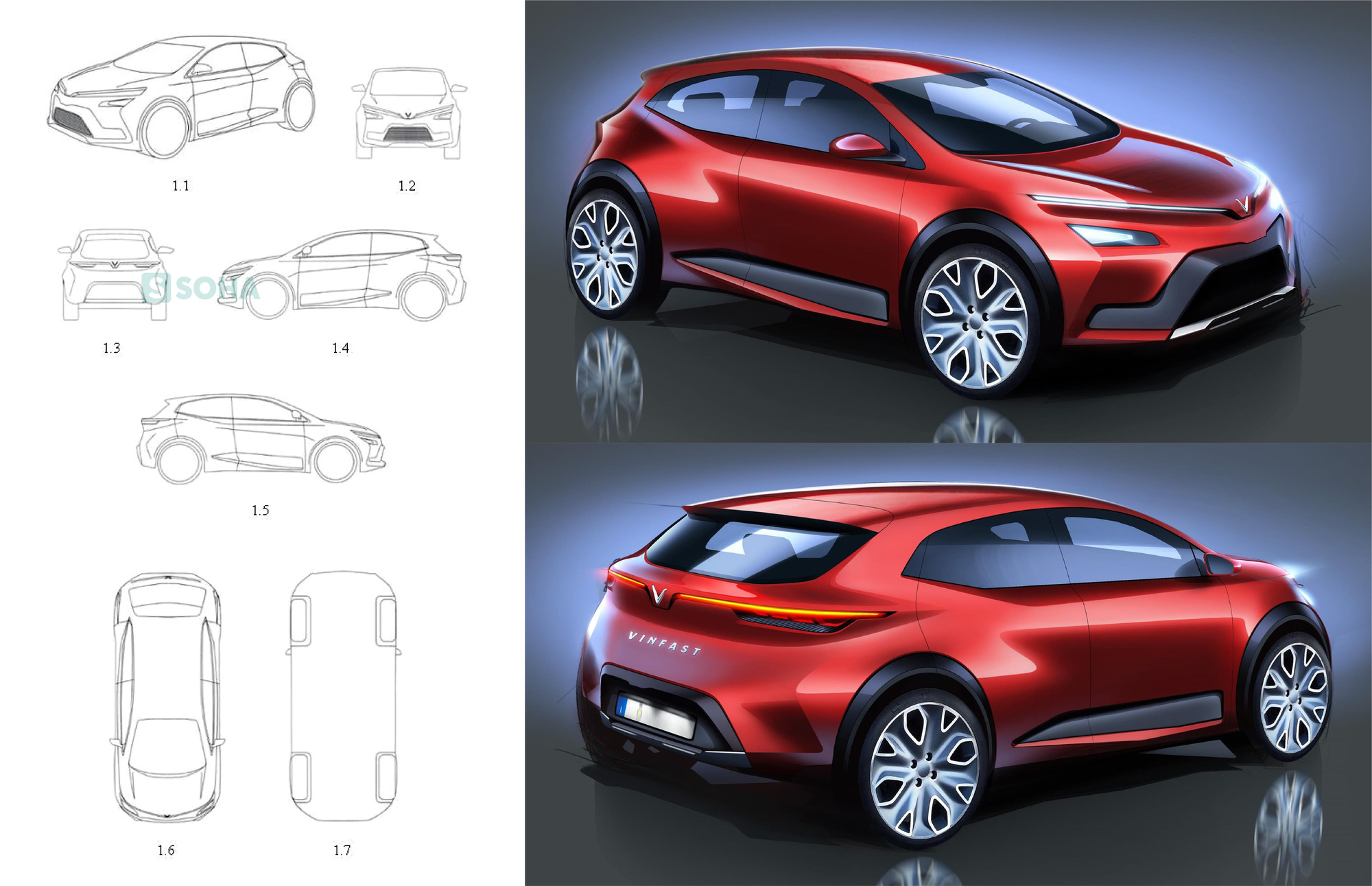 Lộ diện loạt xe cực đẹp VinFast sắp sản xuất - Cựu "sếp" thiết kế của ...