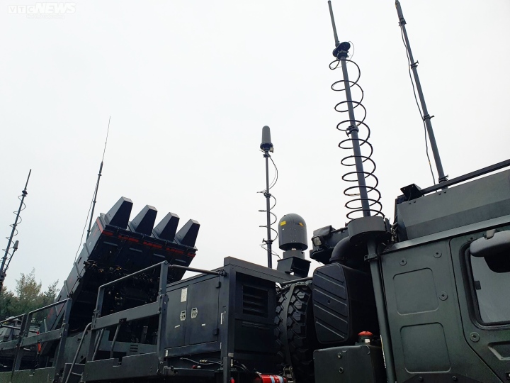 Cận cảnh tên lửa phòng không SPYDER hiện đại của Việt Nam