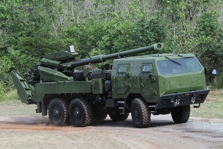 Israel sản xuất pháo tự hành Atmos ngay trên đất khách hàng
