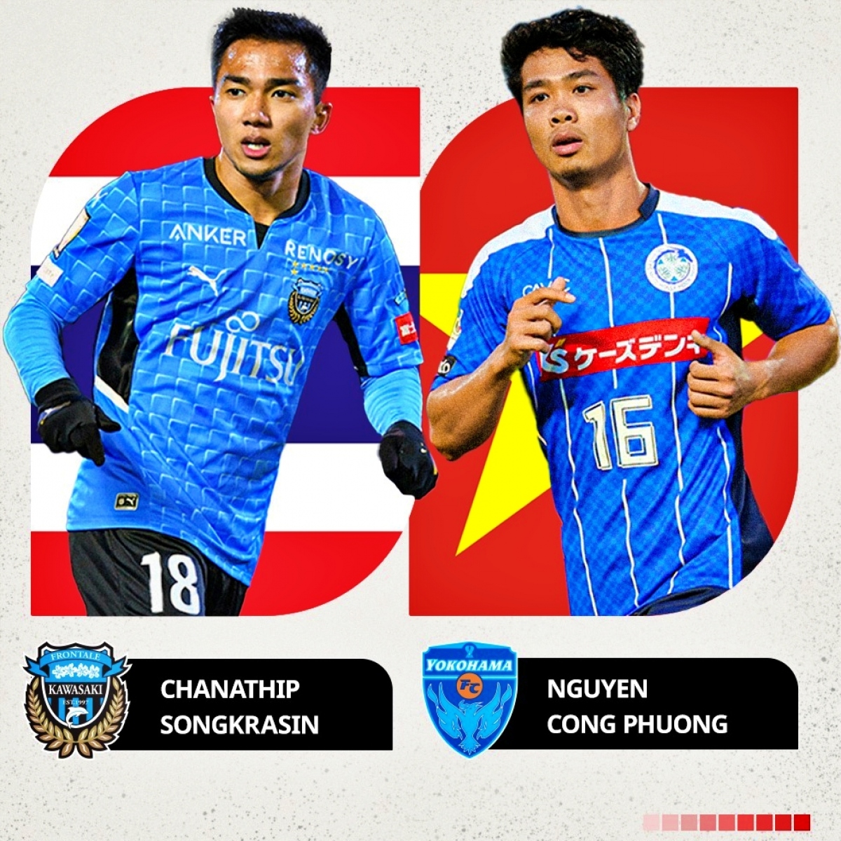 Công Phượng ''học hỏi'' Chanathip trước khi sang J-League