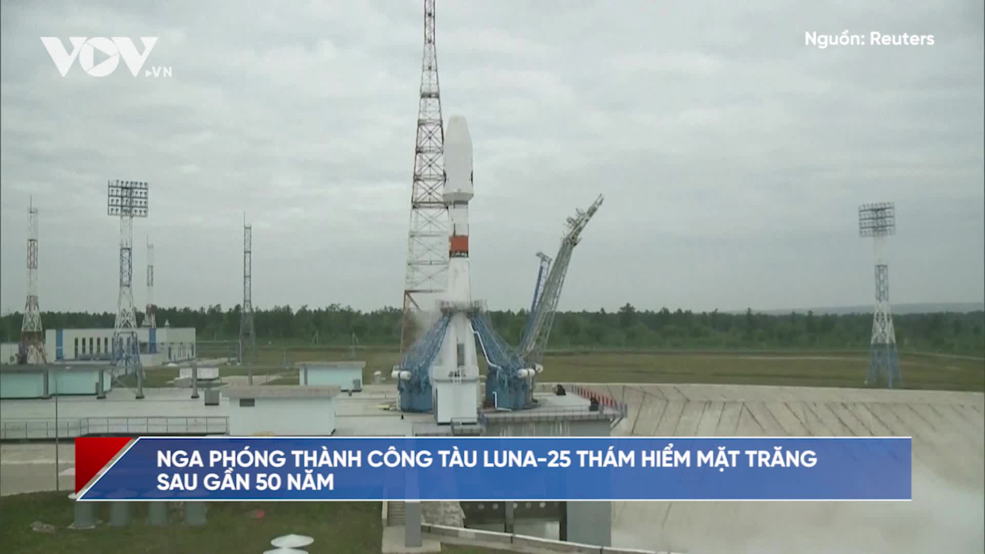 Nga phóng thành công tàu Luna-25 thám hiểm Mặt Trăng sau gần 50 năm ...