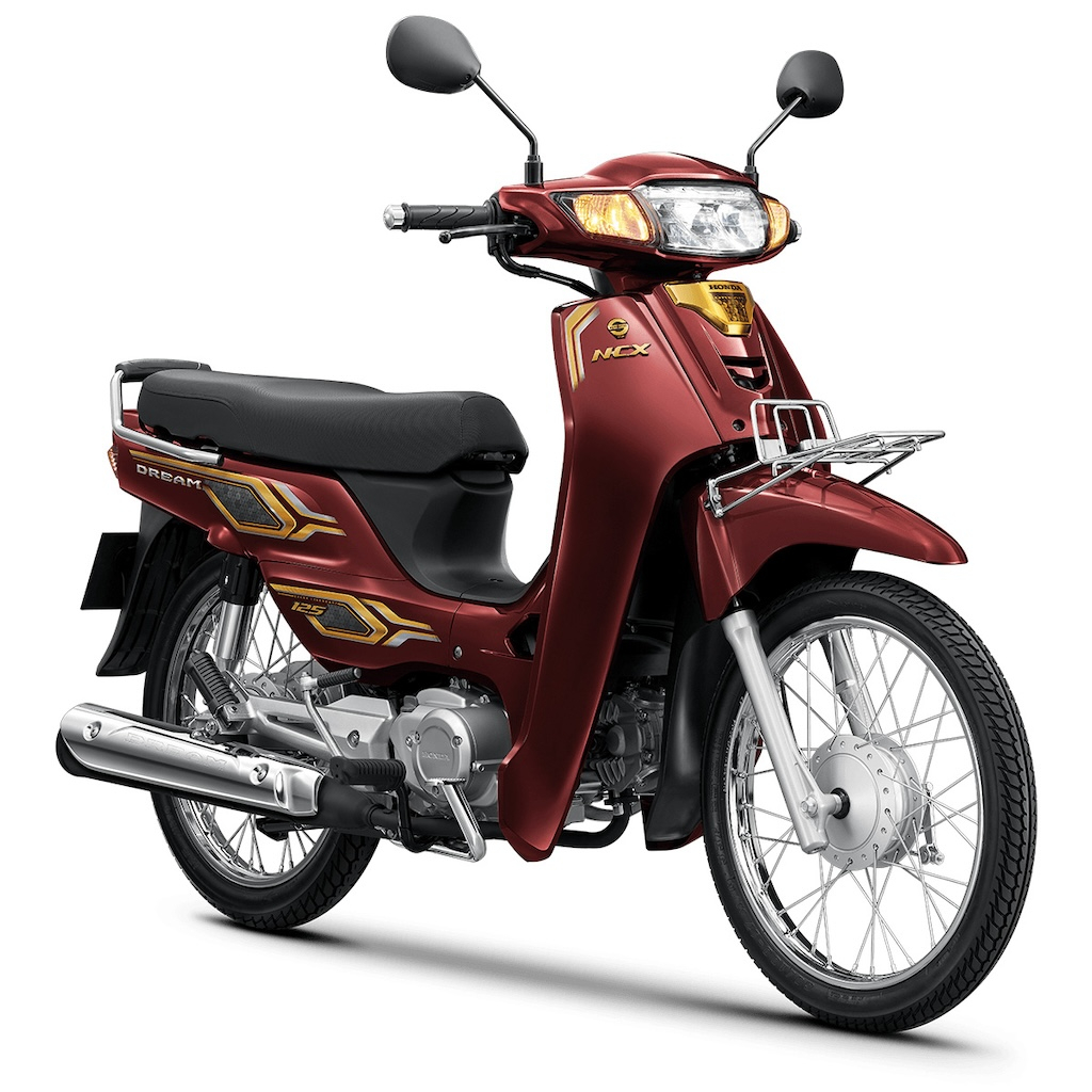 Honda Dream bản mới vừa về đại lý Việt: Chạy 50km/lít xăng, ánh vàng ...