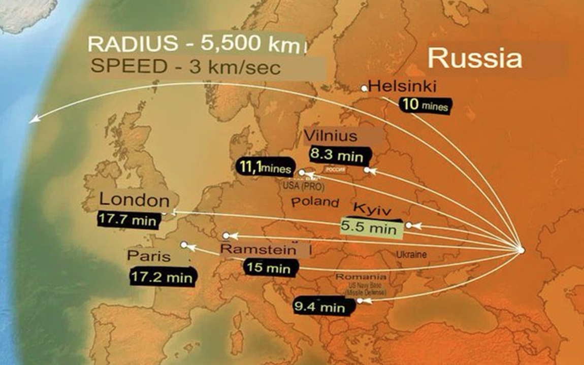 Lý do phương Tây “sững sờ” trước cú đánh của Nga bằng tên lửa Oreshnik ...
