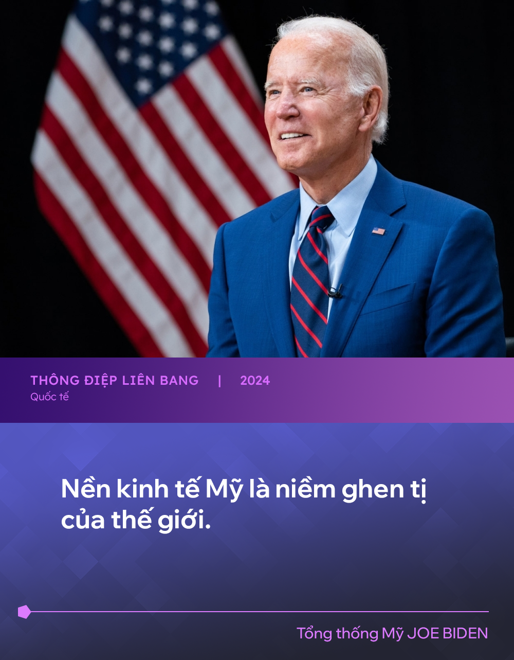 Joe Biden đọc Thông điệp Liên bang 2024: Thách thức và Thành tựu Mỹ