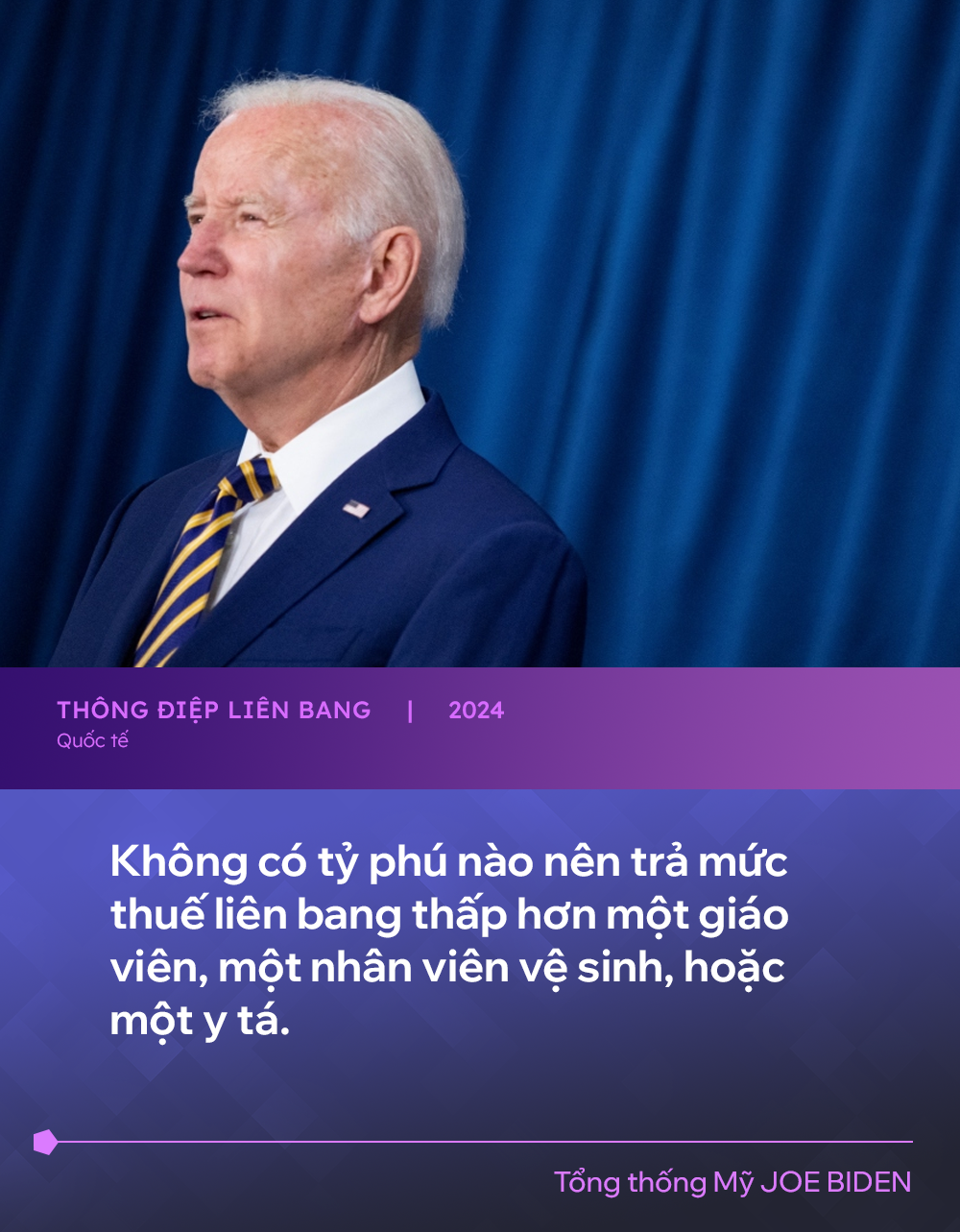 Joe Biden đọc Thông điệp Liên bang 2024: Thách thức và Thành tựu Mỹ