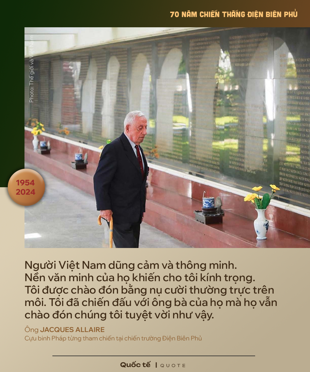 Đại tá Pháp Jacques Allaire và sự tôn kính văn minh Việt tại Điện Biên Phủ