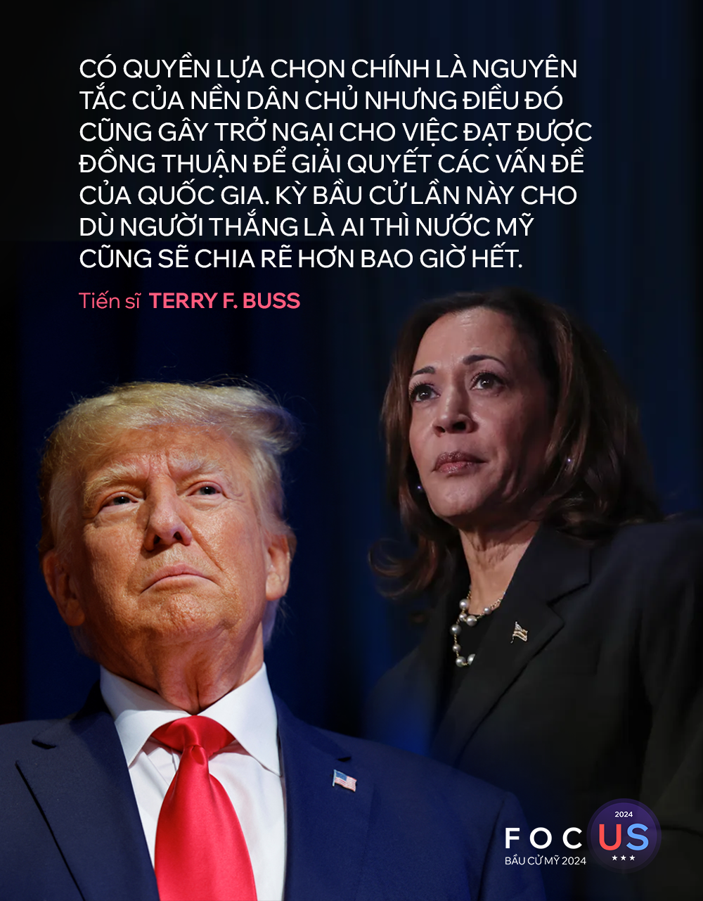 Đối nghịch chính sách tranh cử Trump – Harris: Viễn cảnh “chia rẽ hơn ...