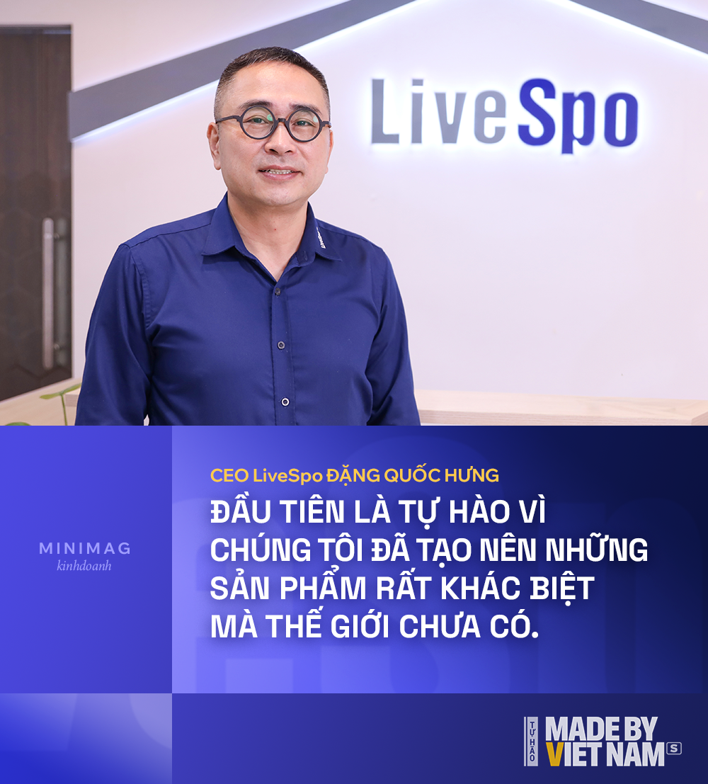 CEO LiveSpo tự hào sản phẩm công nghệ sinh học đột phá made by Vietnam