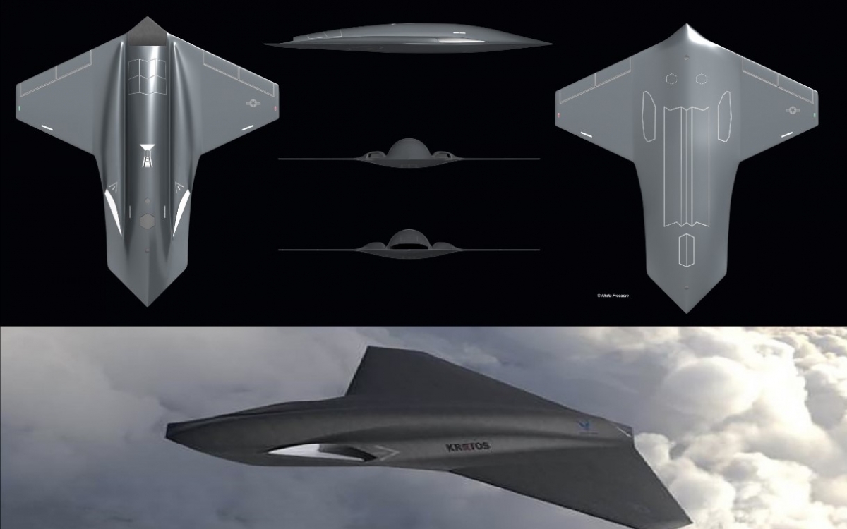 UAV tàng hình Kratos Thanatos: Bước đột phá trong chiến tranh tự động