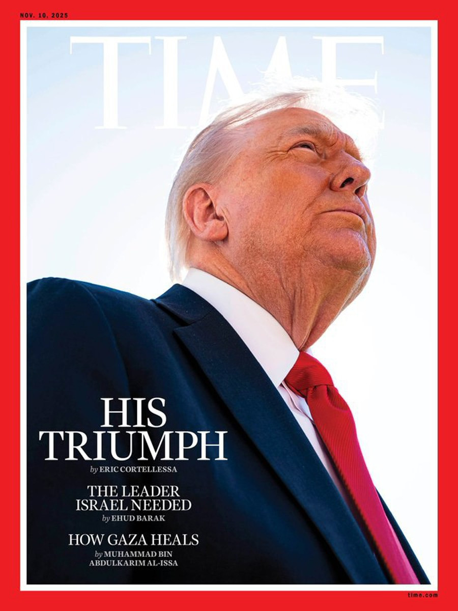 Tổng thống Trump chỉ trích ảnh bìa tạp chí Time khiến ông mất tóc