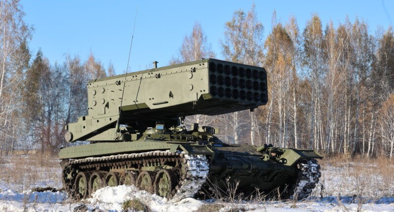 Tos - 1 a Solntsepyok: Hệ thống phun lửa hiện đại có khả năng tấn công ...