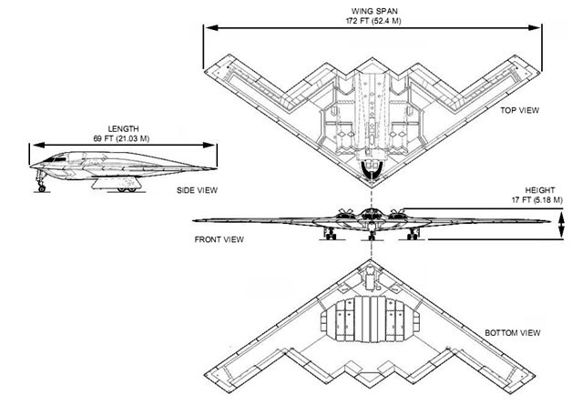Choáng với các cải tiến mới đỉnh cao của máy bay ném bom tàng hình B-2