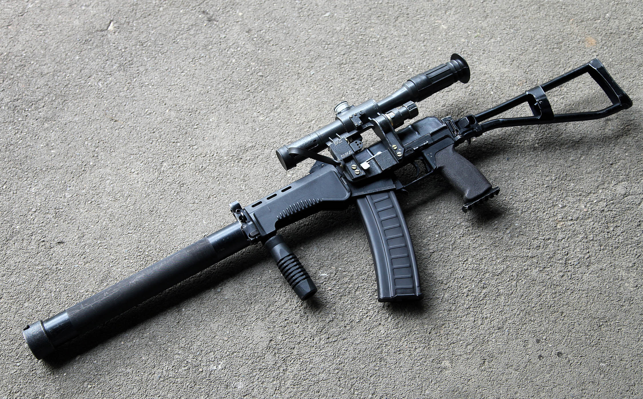 SR-3M Vikhr - Súng trường giảm thanh nhỏ gọn và mạnh mẽ của Nga