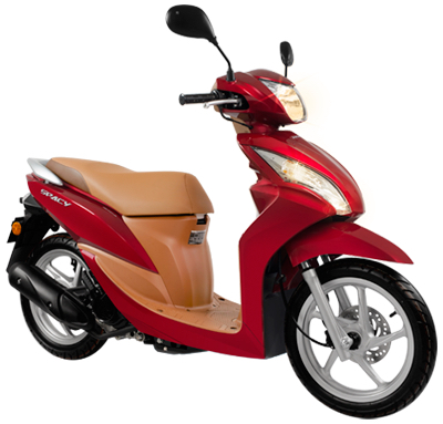 Honda Spacy 110 mới ra mắt chính là Vision cũ ở Việt Nam