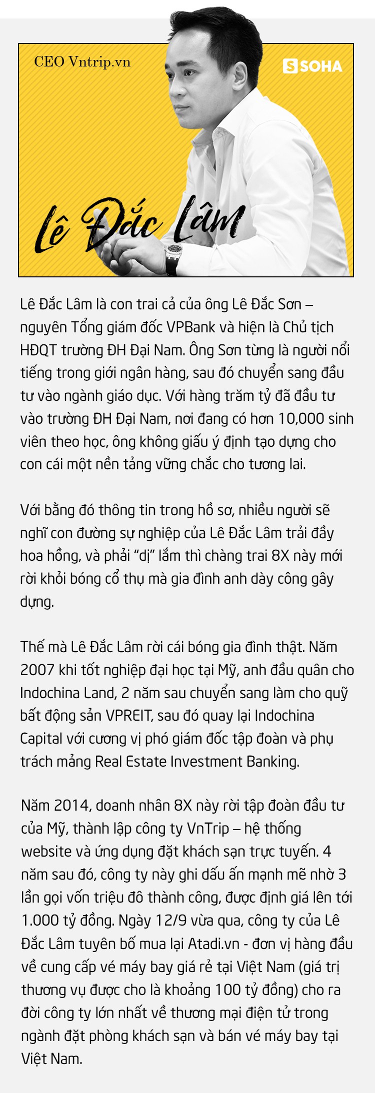 CEO Vntrip.vn và câu chuyện “sống trong sợ hãi” để biến start-up đầu tư ...