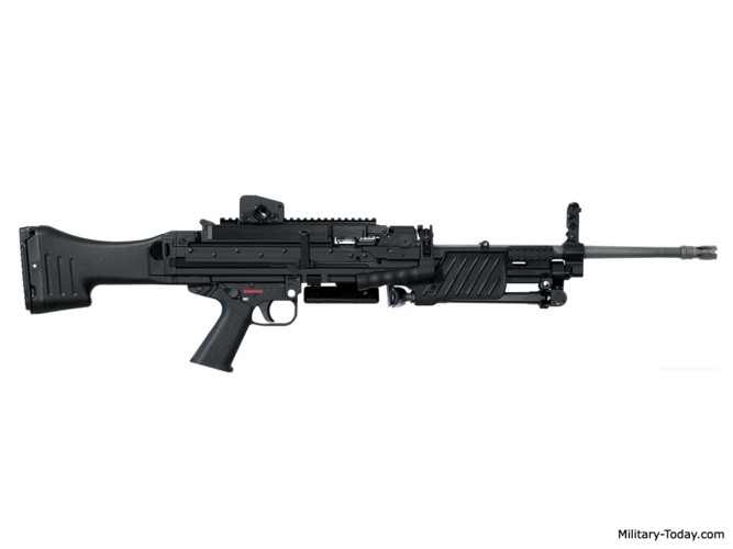 Ảnh: Soi sức mạnh của súng máy hạng nhẹ Heckler&Koch MG4