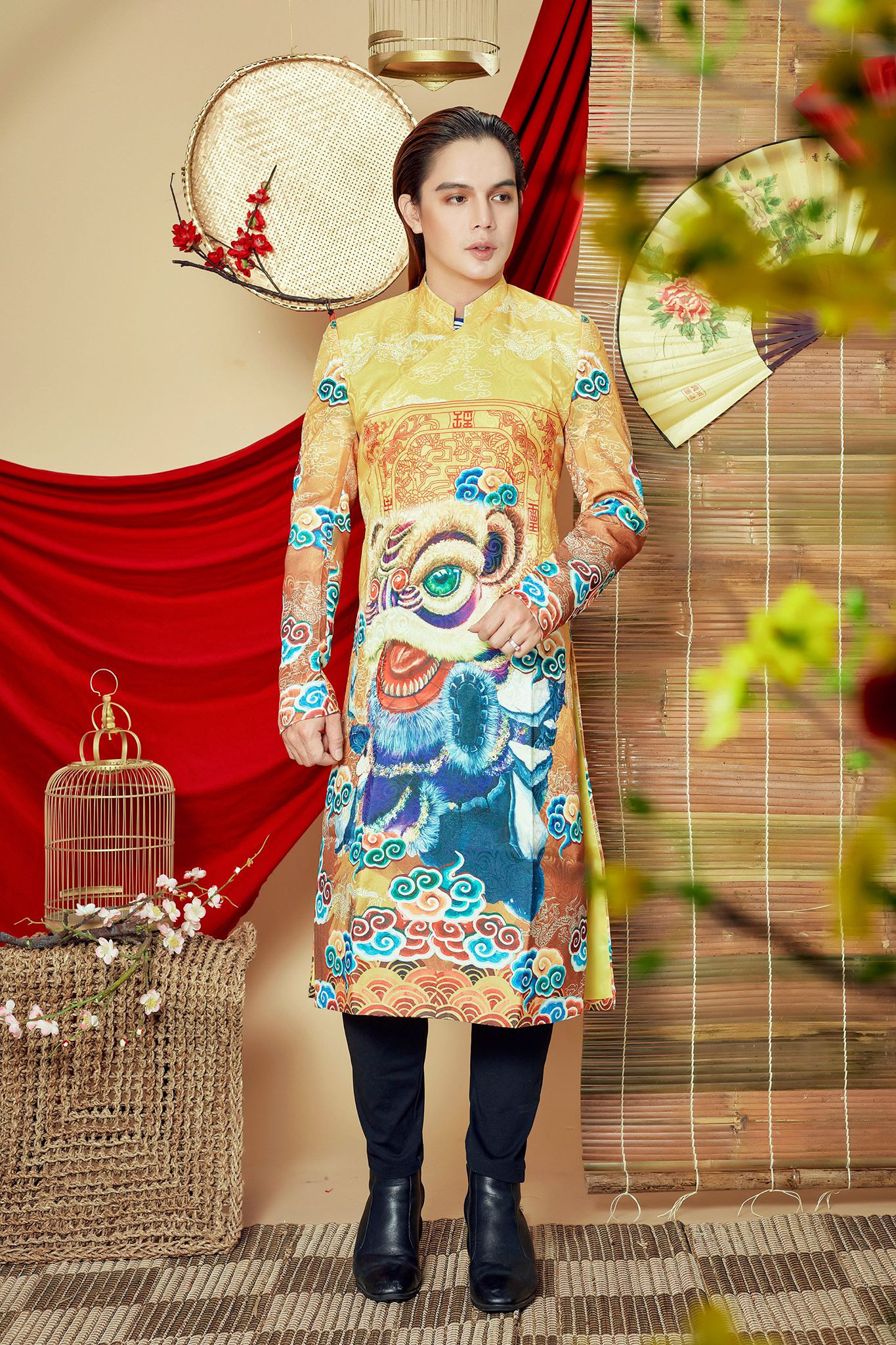 Brian Võ tự tin làm người mẫu thời trang