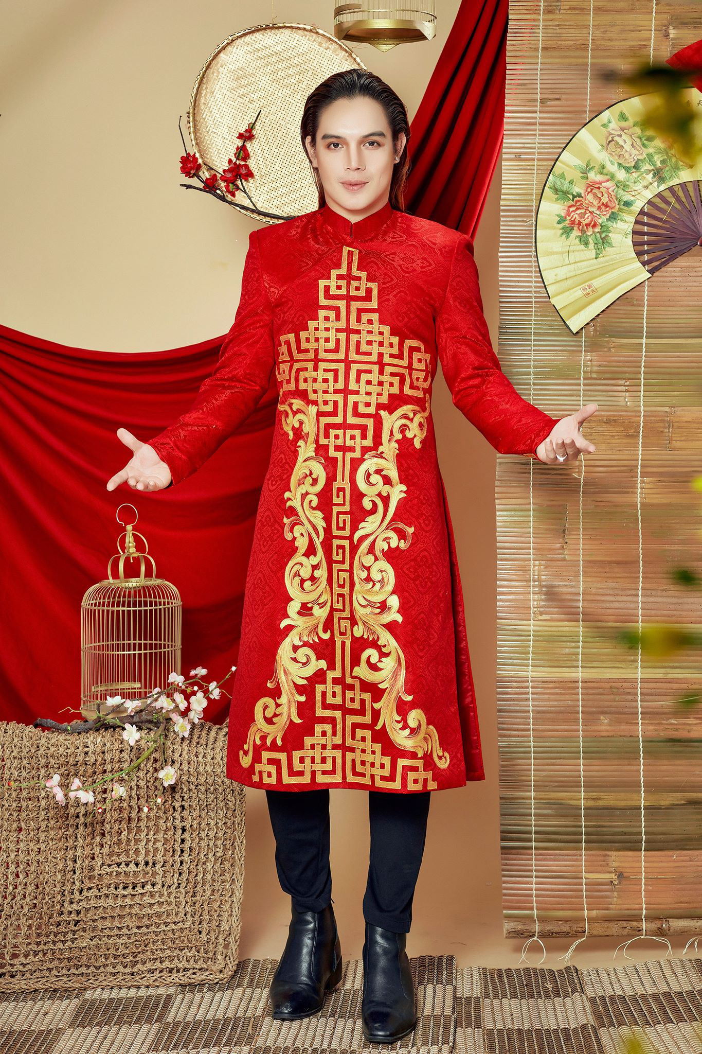 Brian Võ tự tin làm người mẫu thời trang