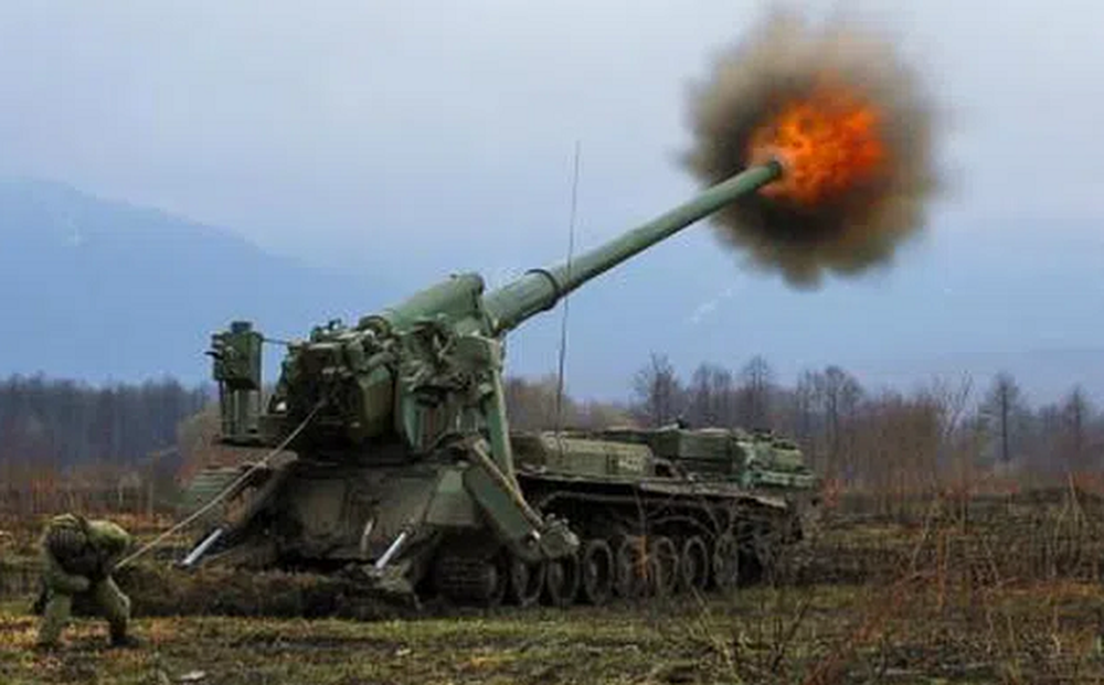 Video: Pháo tự hành 2S7M Malka tham chiến tại Ukraine