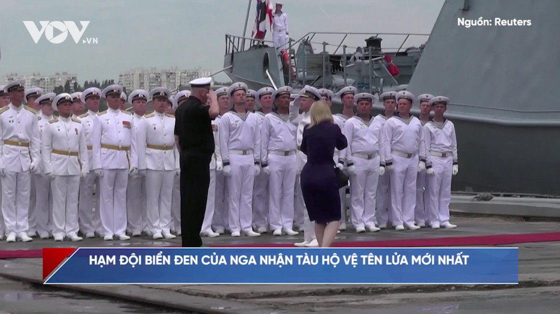 Hạm đội Biển Đen của Nga nhận tàu hộ vệ tên lửa mới nhất