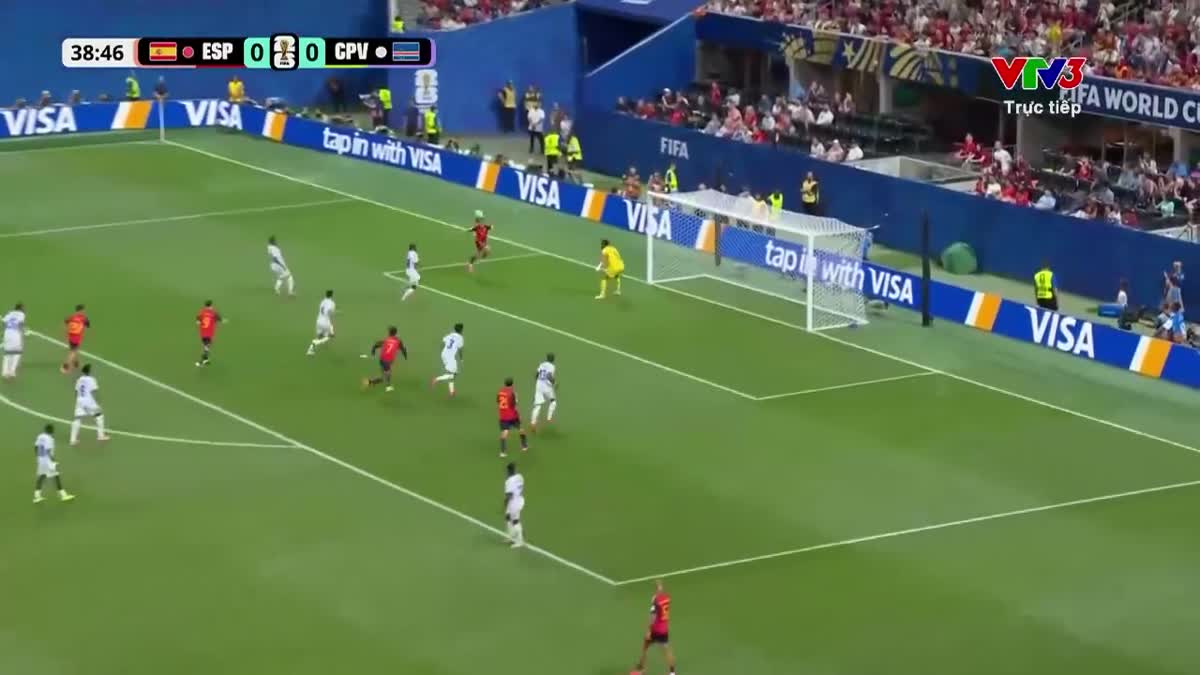 HIGHLIGHTS: Tây Ban Nha bất lực trước 'bê tông thép' Cape Verde