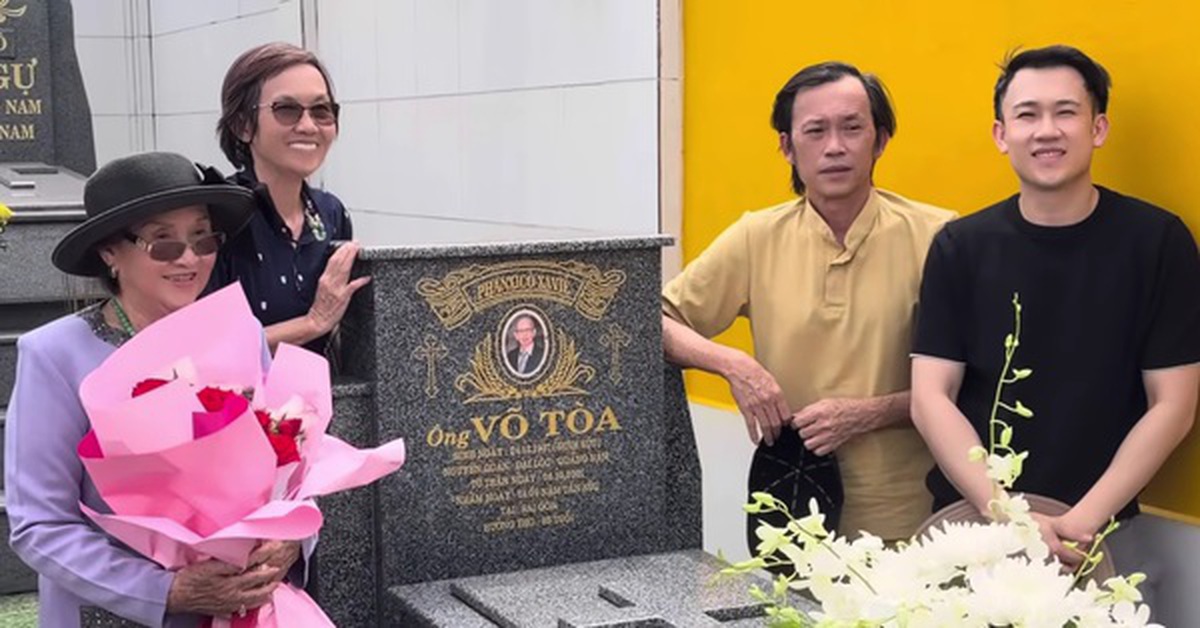 NSƯT Hoài Linh về quê thăm mộ, nói một điều sau nhiều năm