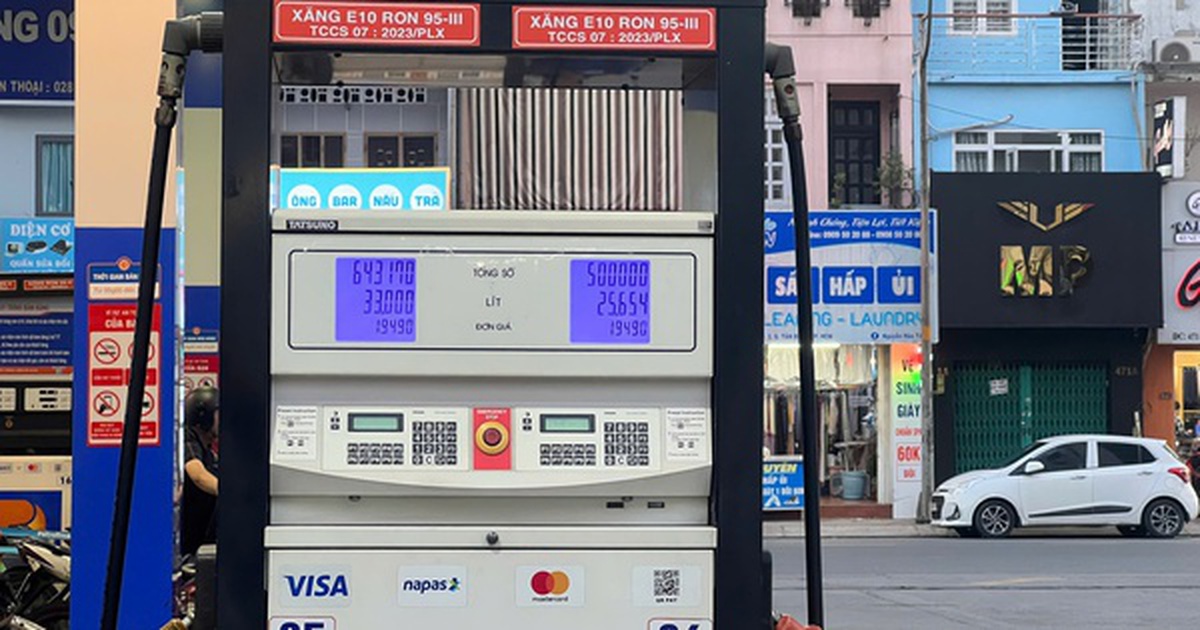 Xăng E10 đã bán ở TP HCM