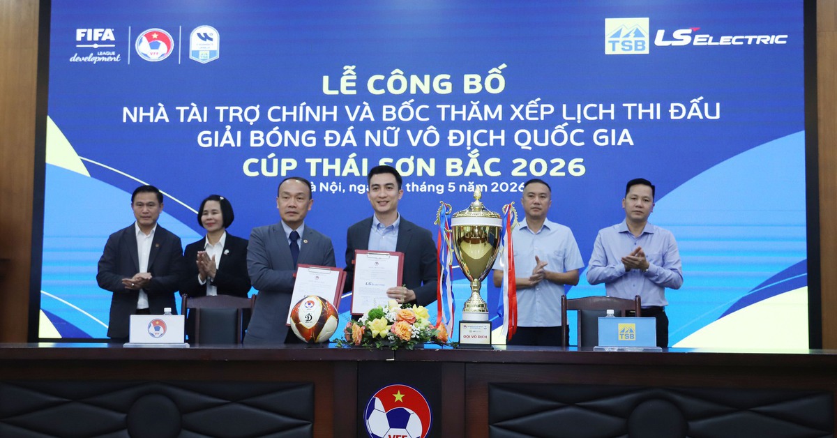 Giải bóng đá nữ VĐQG 2026 khởi tranh, tăng mạnh tiền thưởng và chuẩn ...