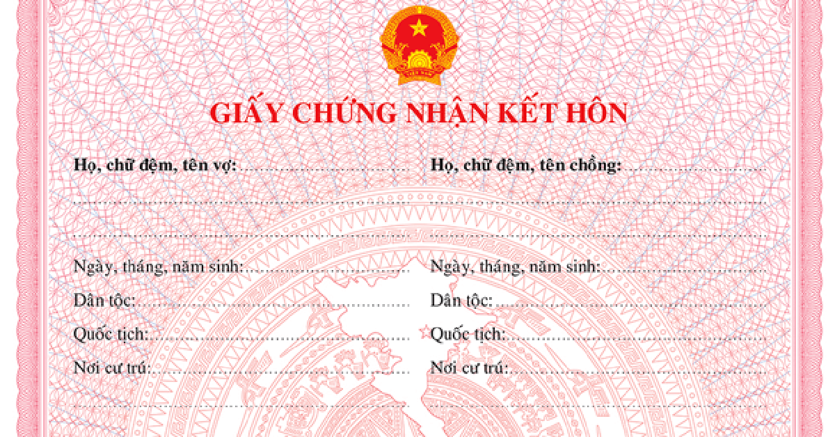 Quy định mới nhất về đăng ký kết hôn
