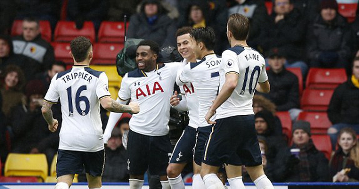 Clip bản quyền Premier League: Watford 1-4 Tottenham