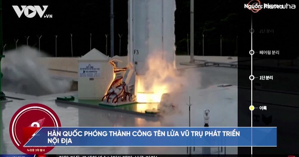 Hàn Quốc phóng thành công tên lửa vũ trụ nội địa