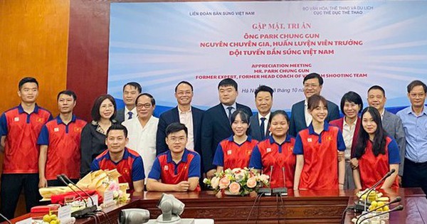 Chuyên gia bắn súng Park Chung-gun được vinh danh đặc biệt