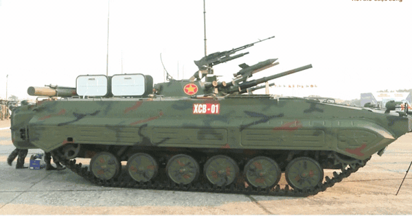 Xe chiến đấu bộ binh XCB-01 tại Triển lãm Quốc phòng 2024 có gì đặc biệt?