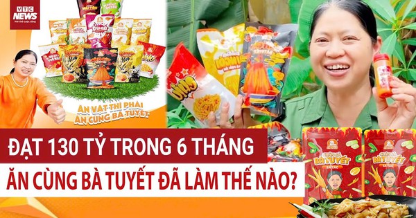 'Ăn cùng bà Tuyết' đạt doanh thu trăm tỷ: Sức hút món ăn vặt trên mạng ...