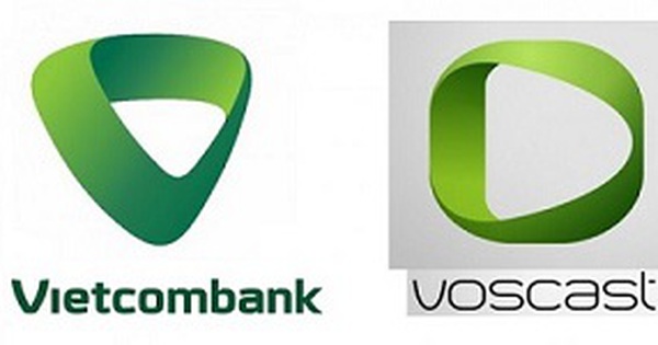 Vietcombank 'đạo' logo thương hiệu Voscast?