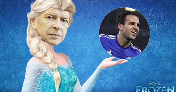 Wenger hát nhạc chế Let it go "ám quẻ" Fabregas