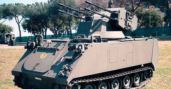 SIDAM 25 - Nguyên mẫu thiết kế của pháo phòng không tự hành Type 95 ...