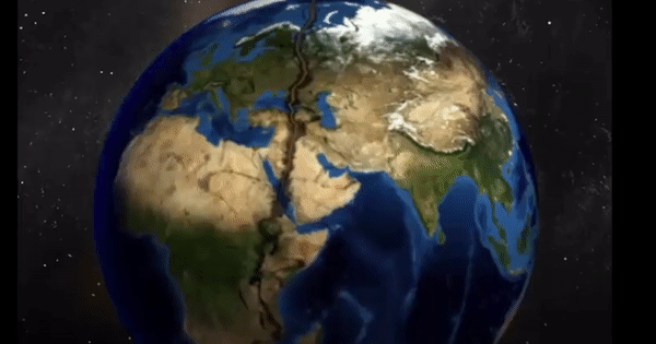 Kịch bản khủng khiếp nào đang chờ đợi nếu Trái Đất bị tách thành 2 nửa?