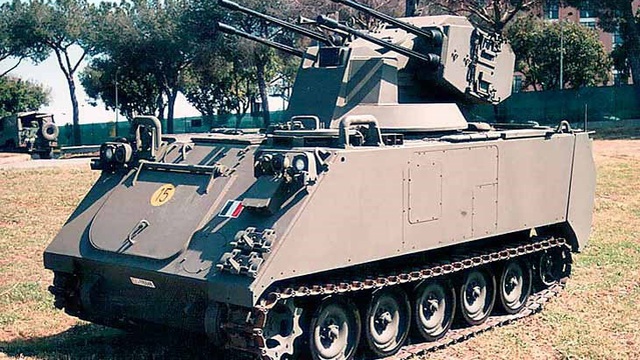 Type 95 SPAAA: SIDAM 25 - Nguyên mẫu thiết kế của pháo phòng không tự ...